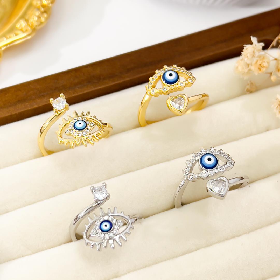 ANILLO OJO | ANILLO MEDIANO 2 - Piedras Bellisimas