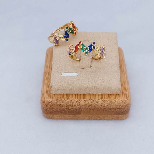 ANILLO DE COLORES | ANILLOS - Piedras Bellisimas